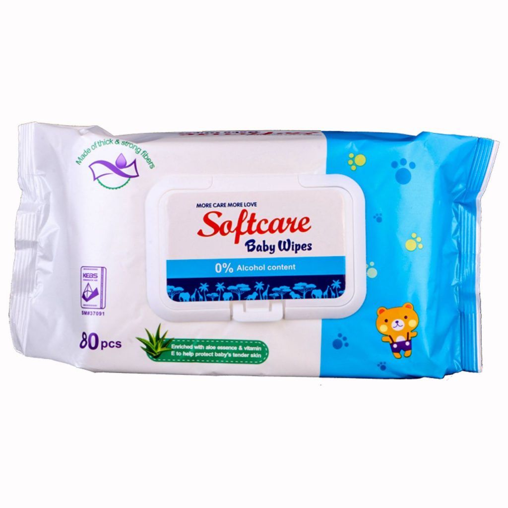 Softcare Wipes 80pcs - Cape Coast Mall