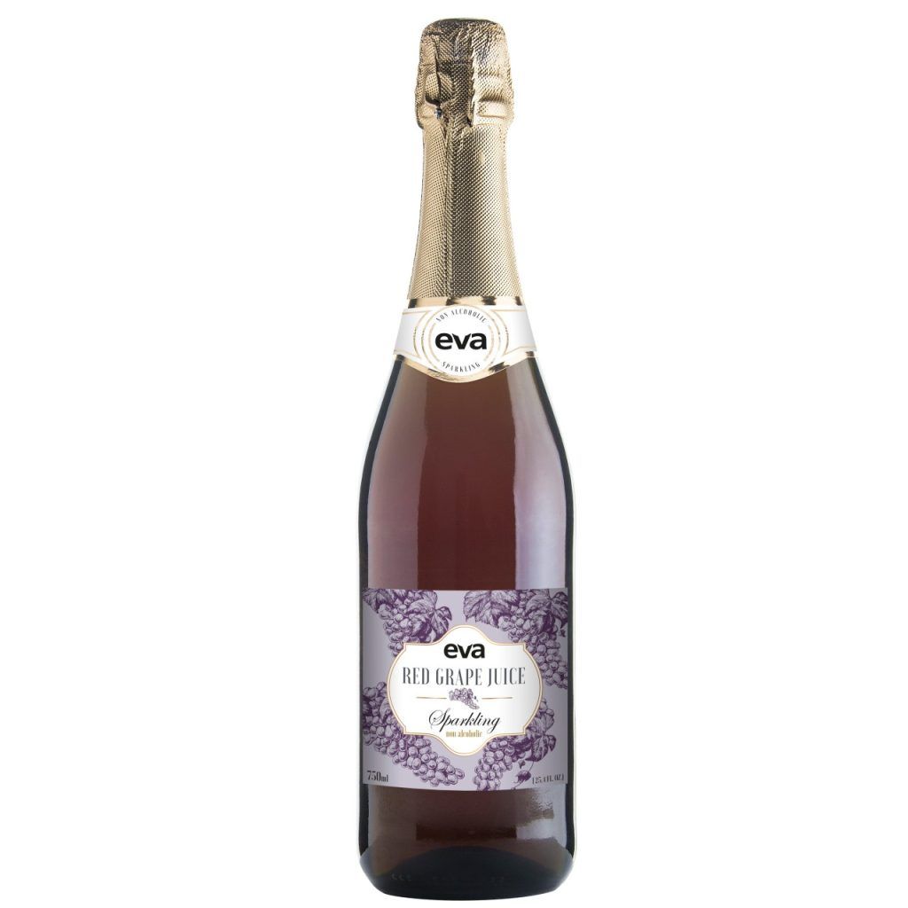 Eva Red Grape Cocktail Non-Alcoholic Sparkling Champagne 750ml - Cape ...