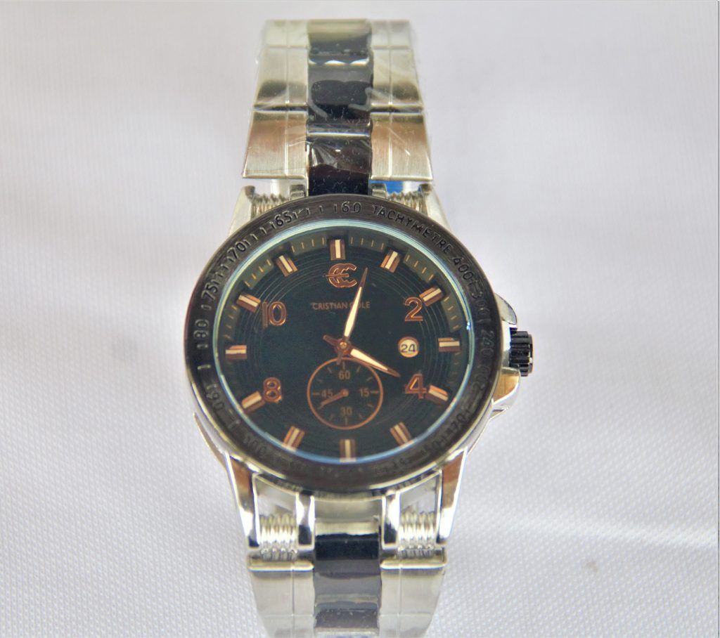 Christian Cole Silver Black Watch - Cape Coast Mall
